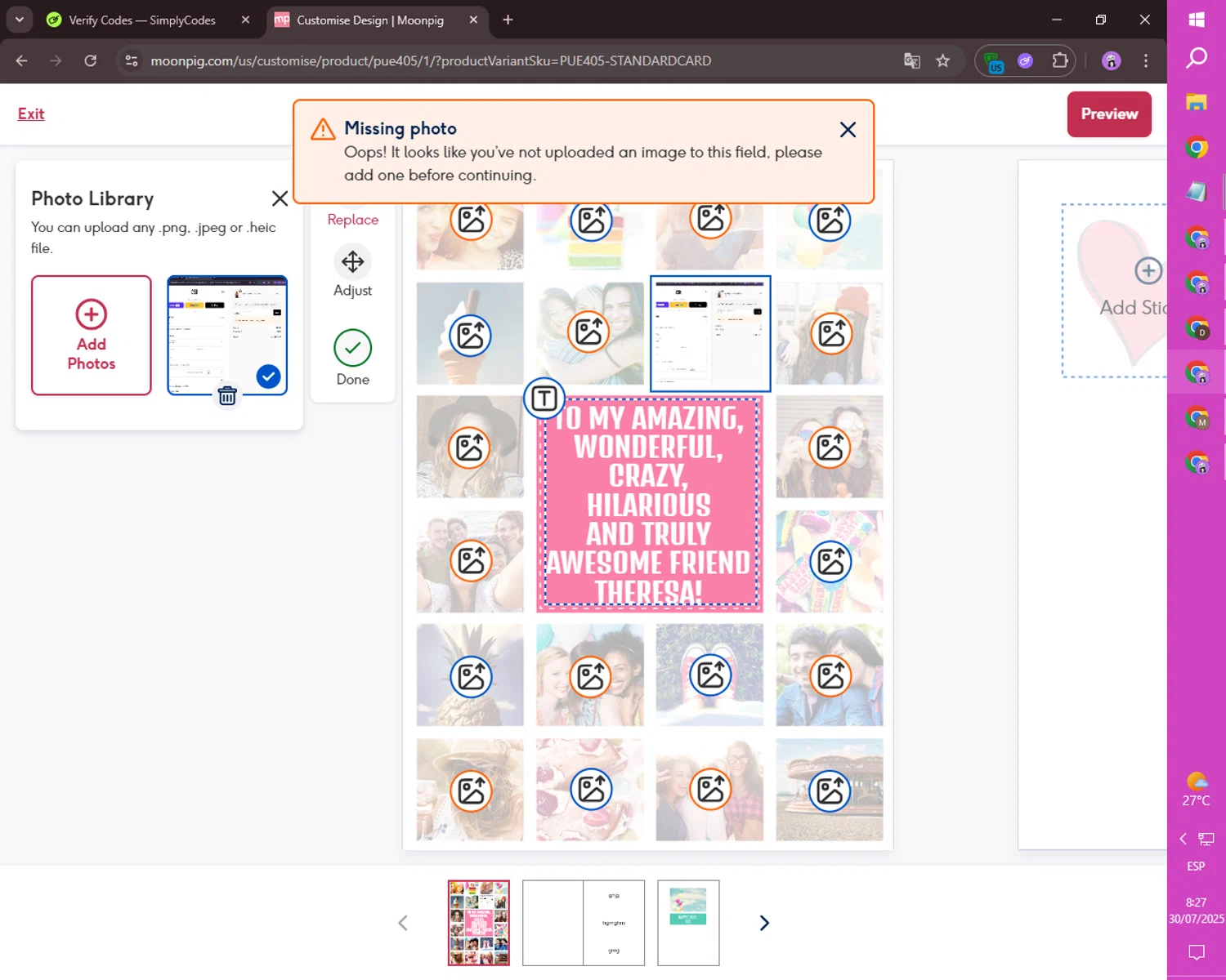Moonpig Promo Codes (15 Verified) - 50% Off w/Code Sep 2025