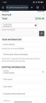 Mopar Promo Codes - 20% Off Sitewide (+1 Codes) May 2026