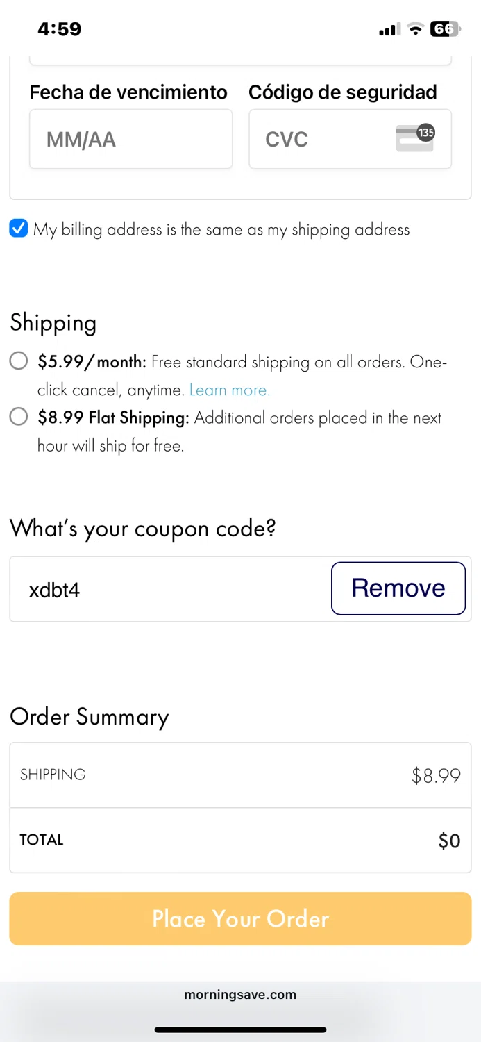MorningSave Coupon Codes - 20% Off | October 2024