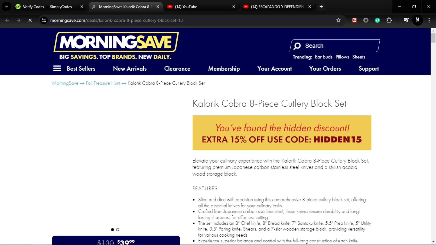 MorningSave Coupon Codes - 20% Off | October 2024