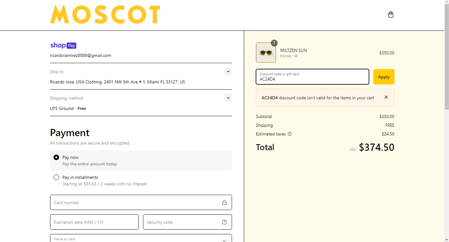 Moscot Discount Codes - 10% Off Promo Codes in August 2024 | SimplyCodes