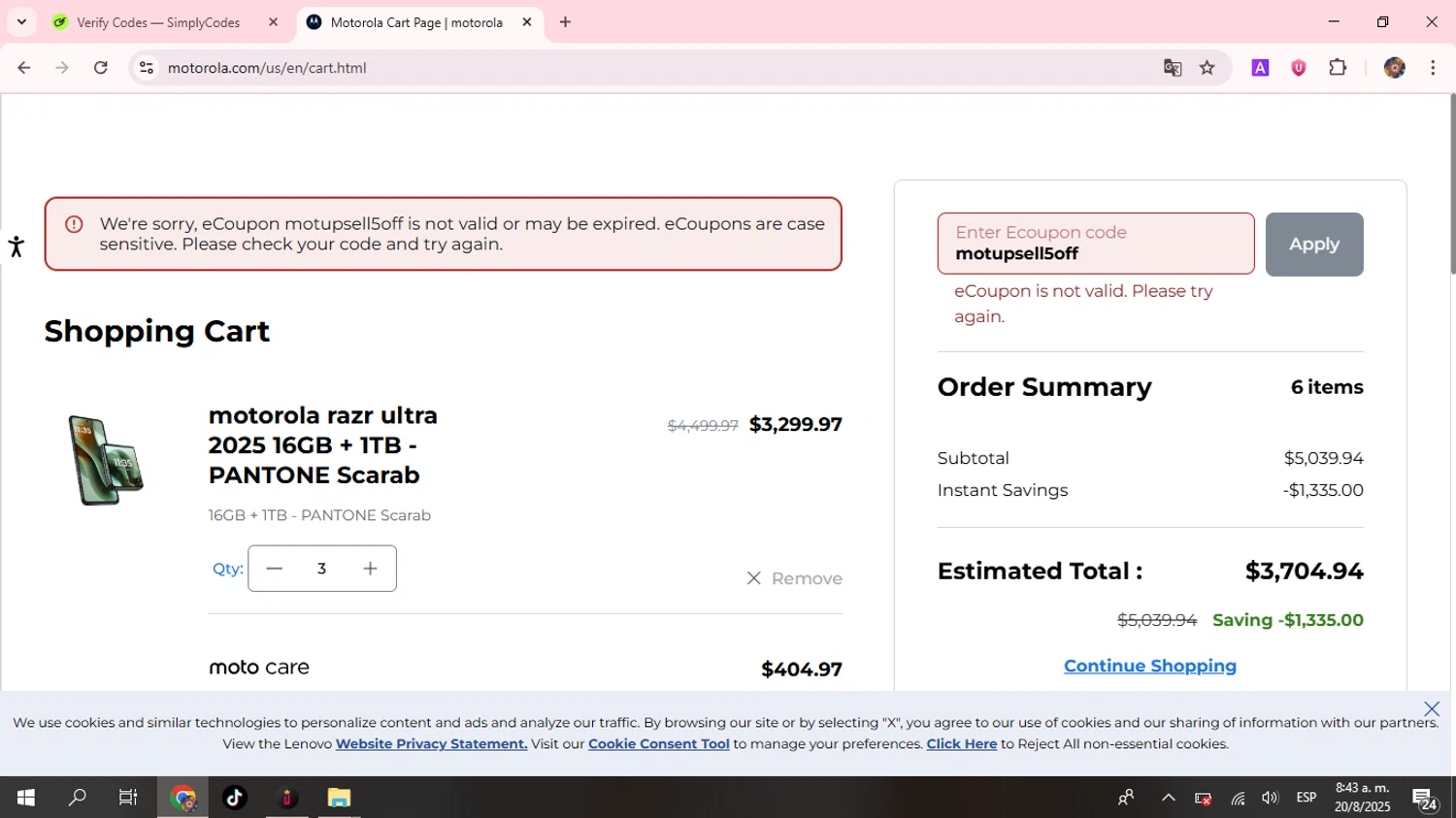 Motorola Discount Codes - 55% Off (1 Verified) Oct 2025