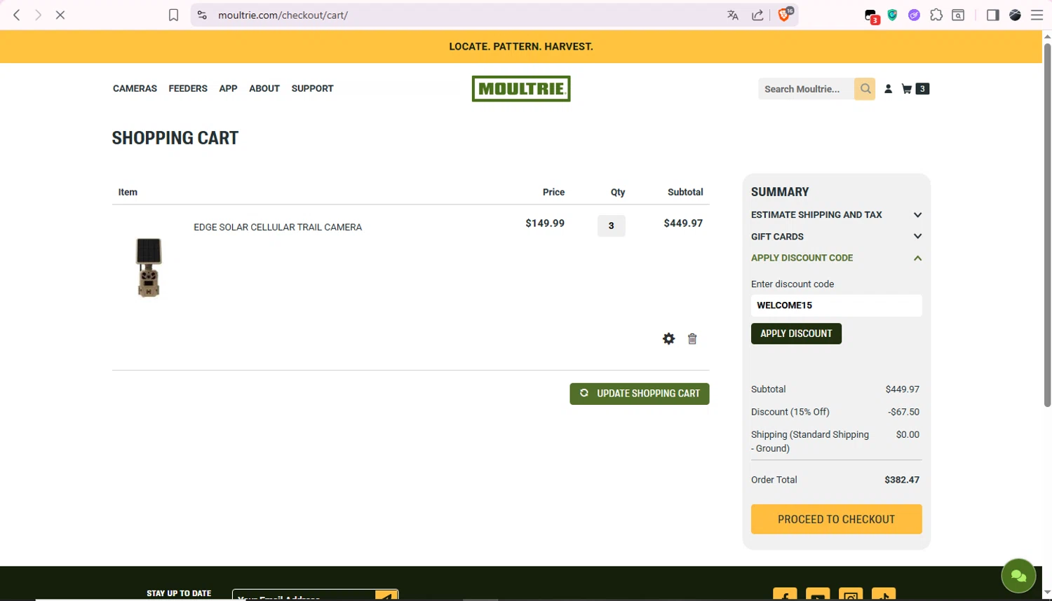 Moultrie Promo Codes - 15% Off (1 Verified) Jun 2026