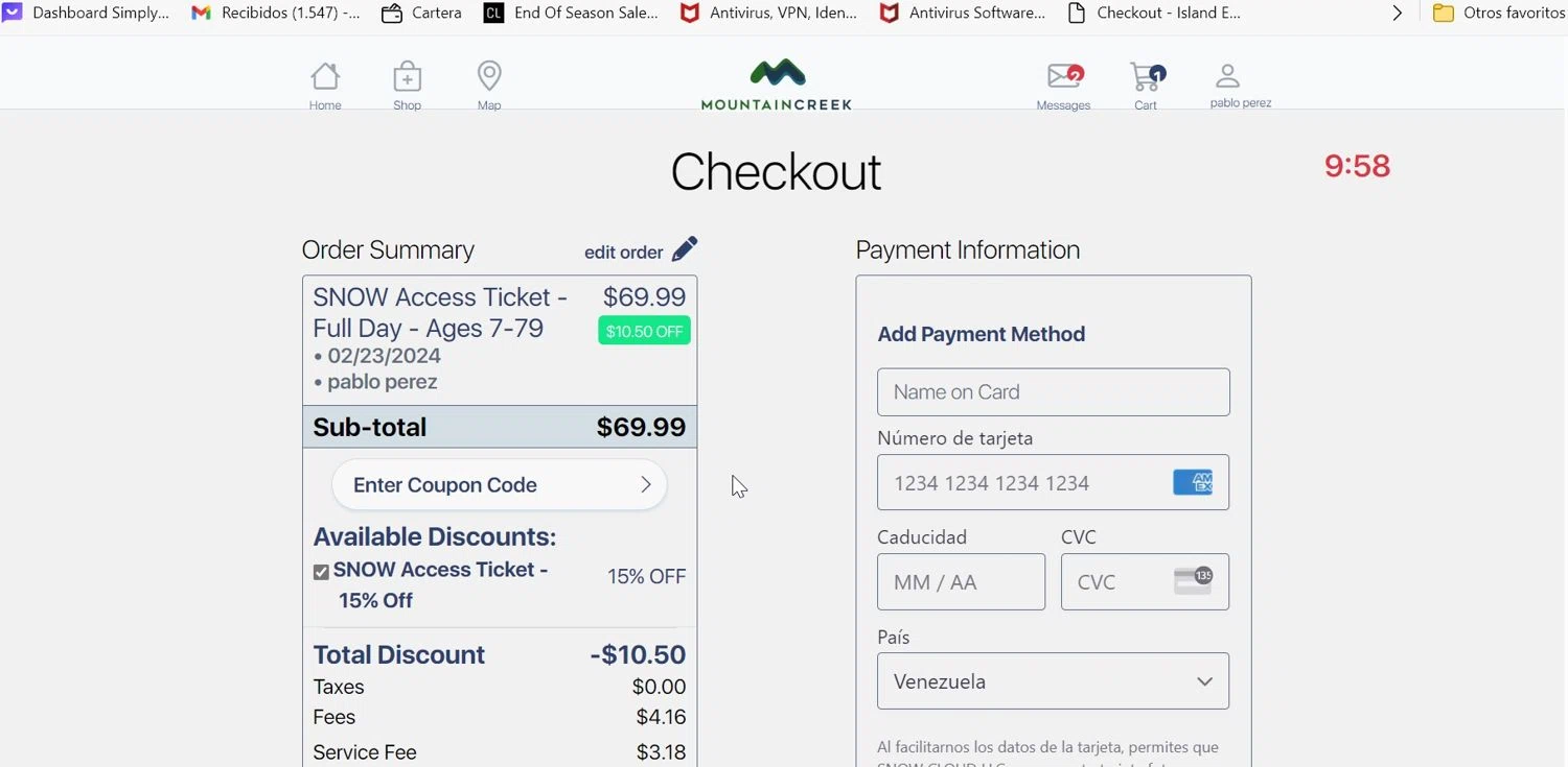 Mountain Creek Promo Codes - 15% Off | January 2025