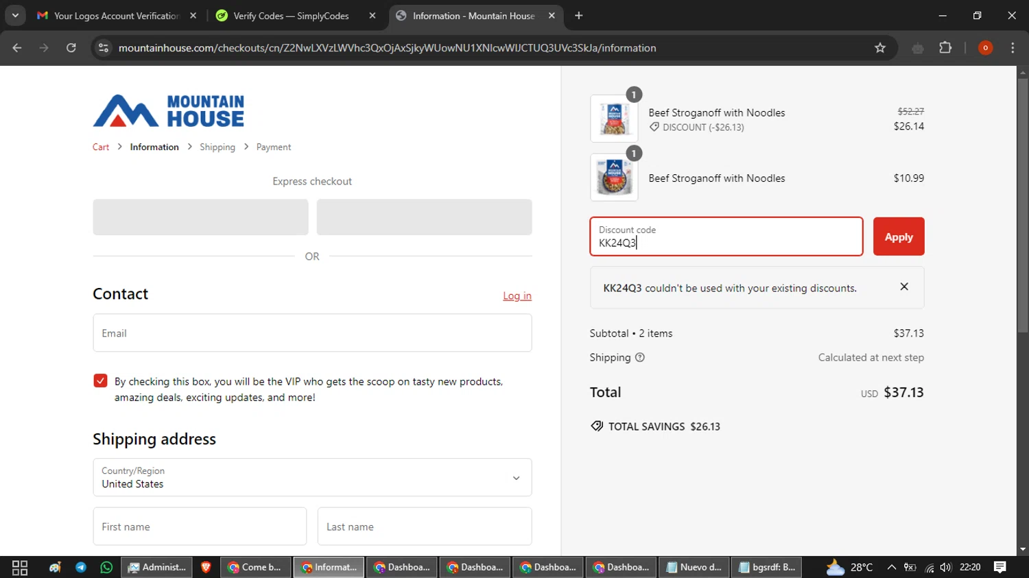 Mountain House Discount Codes - 20% Off | December 2024