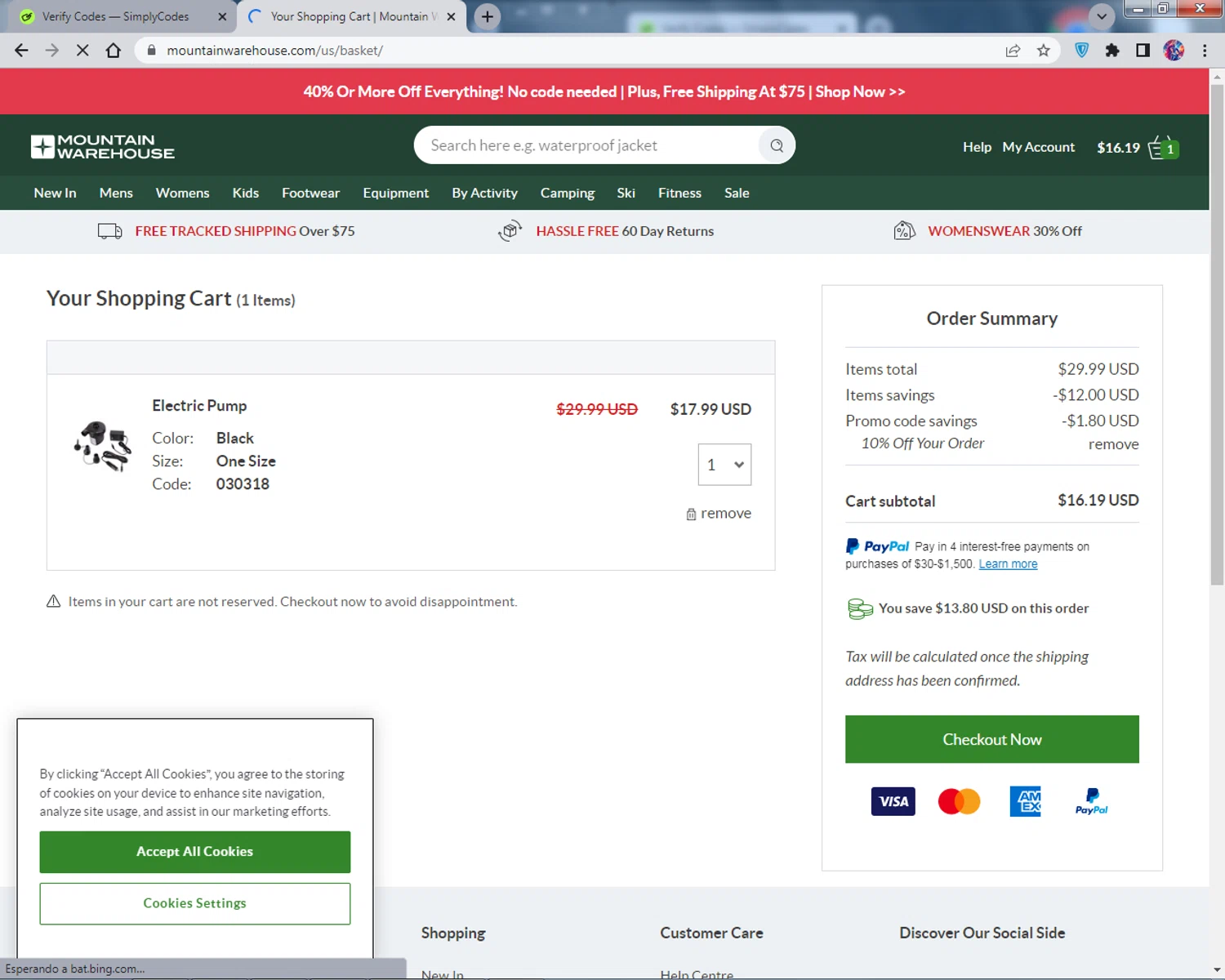 Mountain Warehouse Promo Codes – 10% Off | June 2024