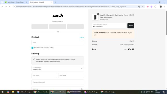 Mous Promo Codes (2 Verified) - 20% Off + Free Ship Jul 2025