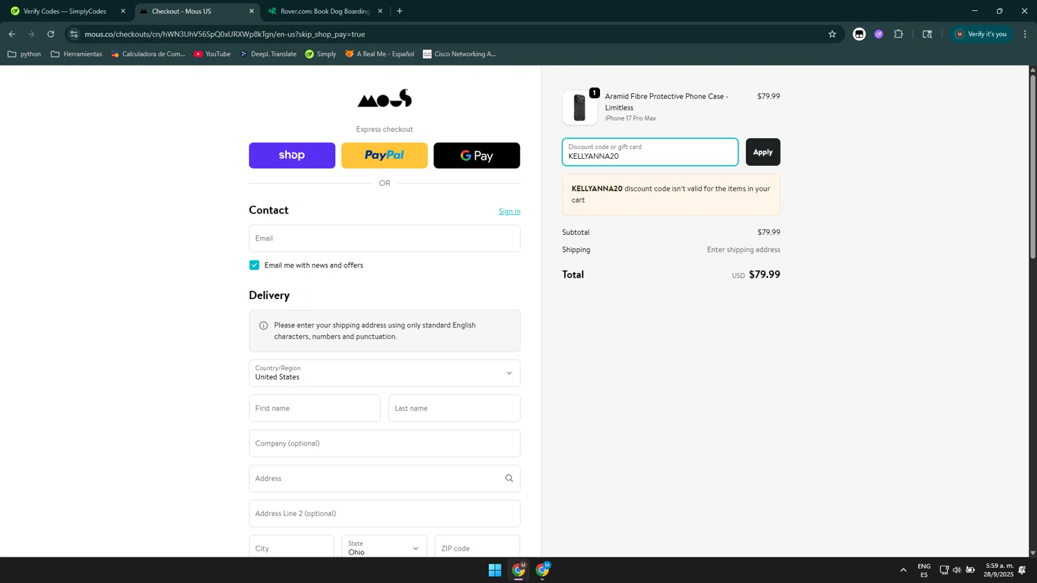 Mous Promo Codes (2 Verified) - 20% Off + Free Ship Oct 2025