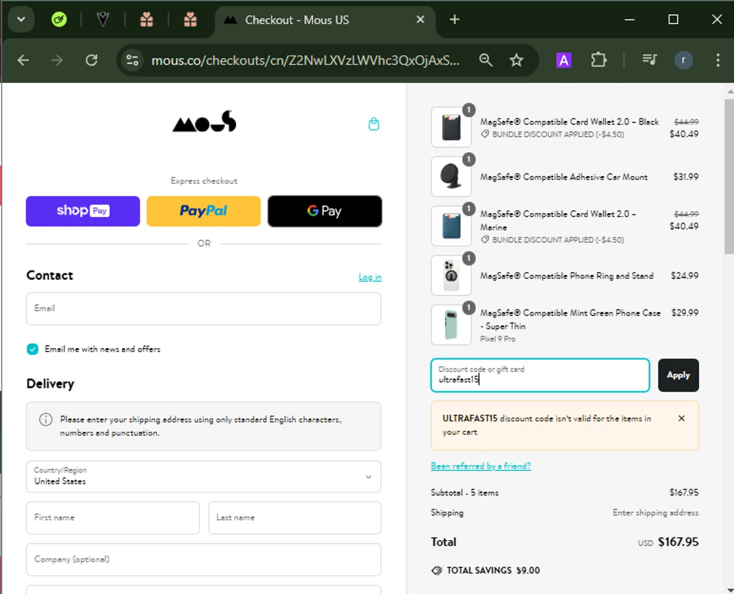 Mous Discount Codes - 20% Off | January 2025