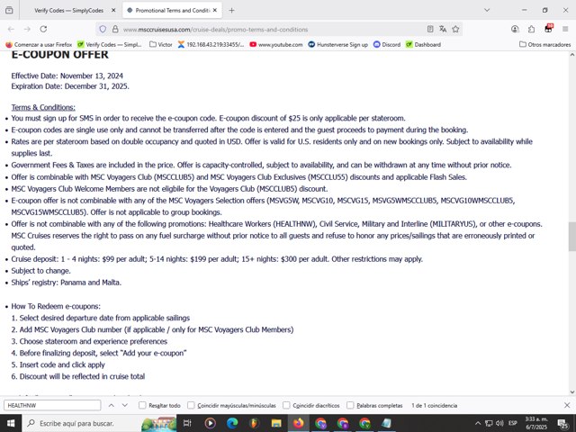 MSC Cruises Promo Codes - 20% Off Discount Aug 2025