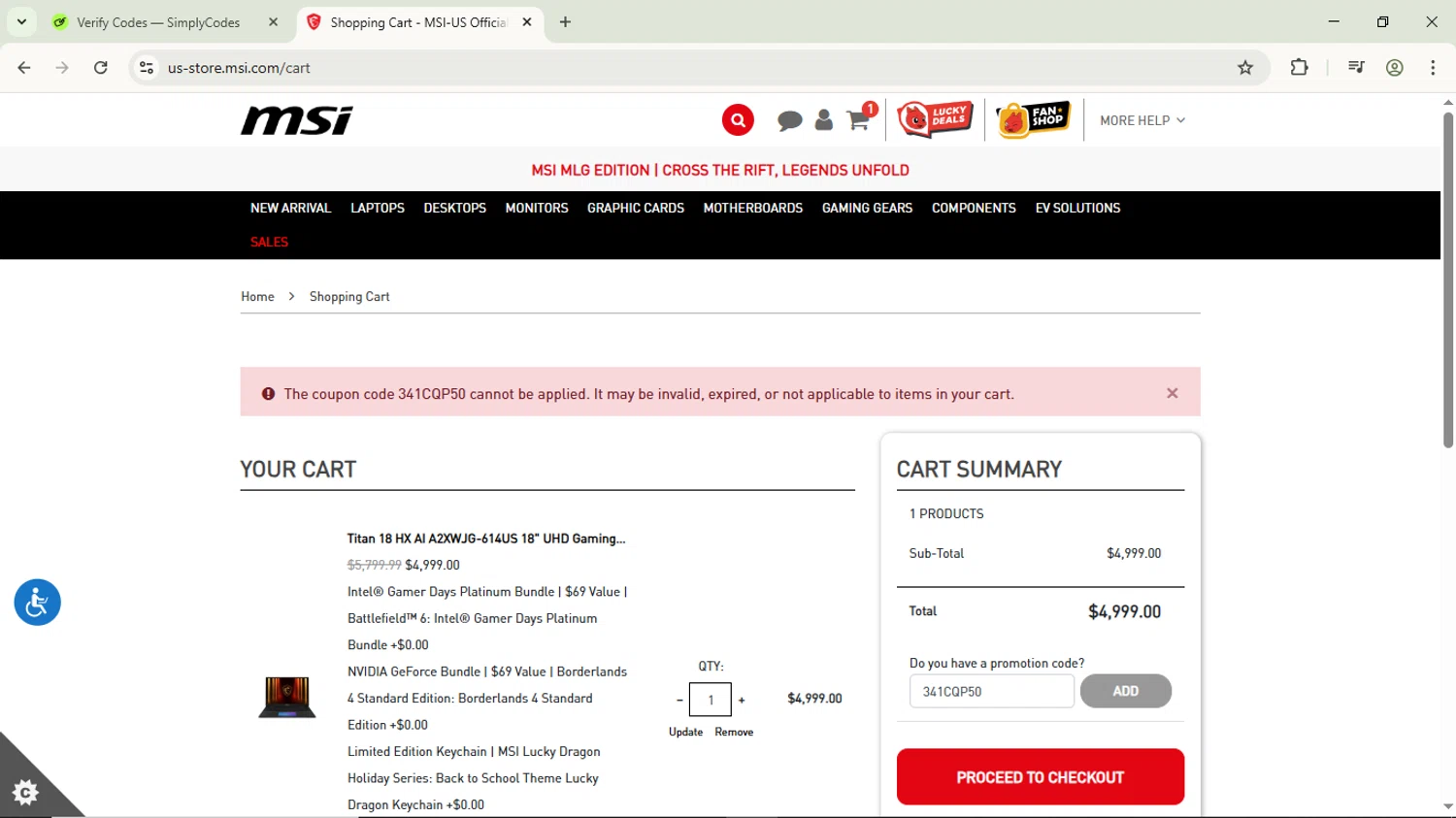 MSI Promo Codes (3 Verified) - $15 Off Sitewide Oct 2025