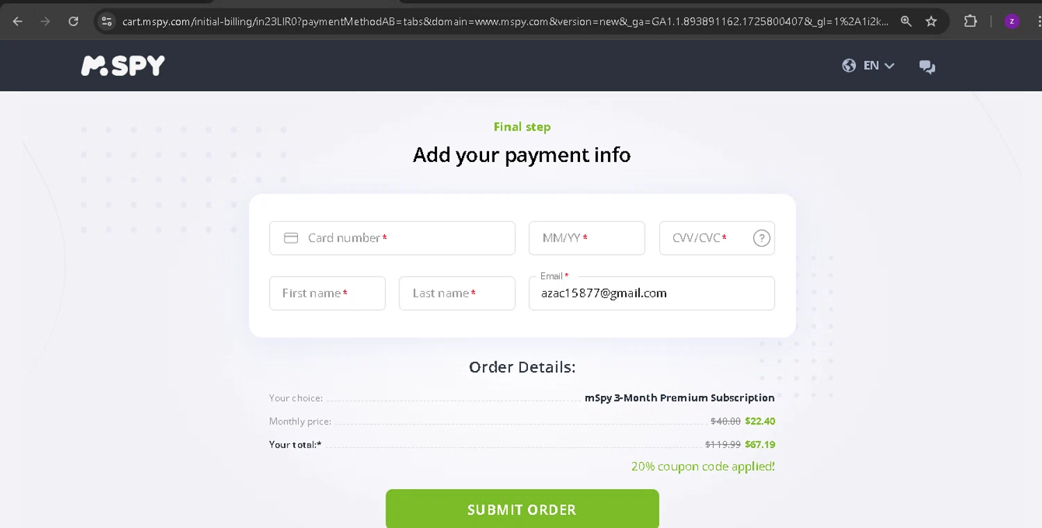mSpy Coupon Codes - 50% Off | October 2024