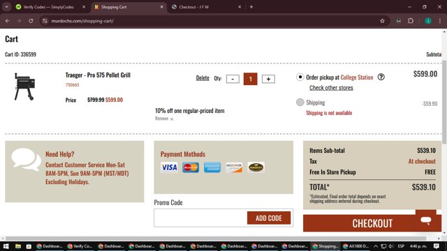 Murdoch's Promo Codes (4 Verified) - 10% Off Jan 2025