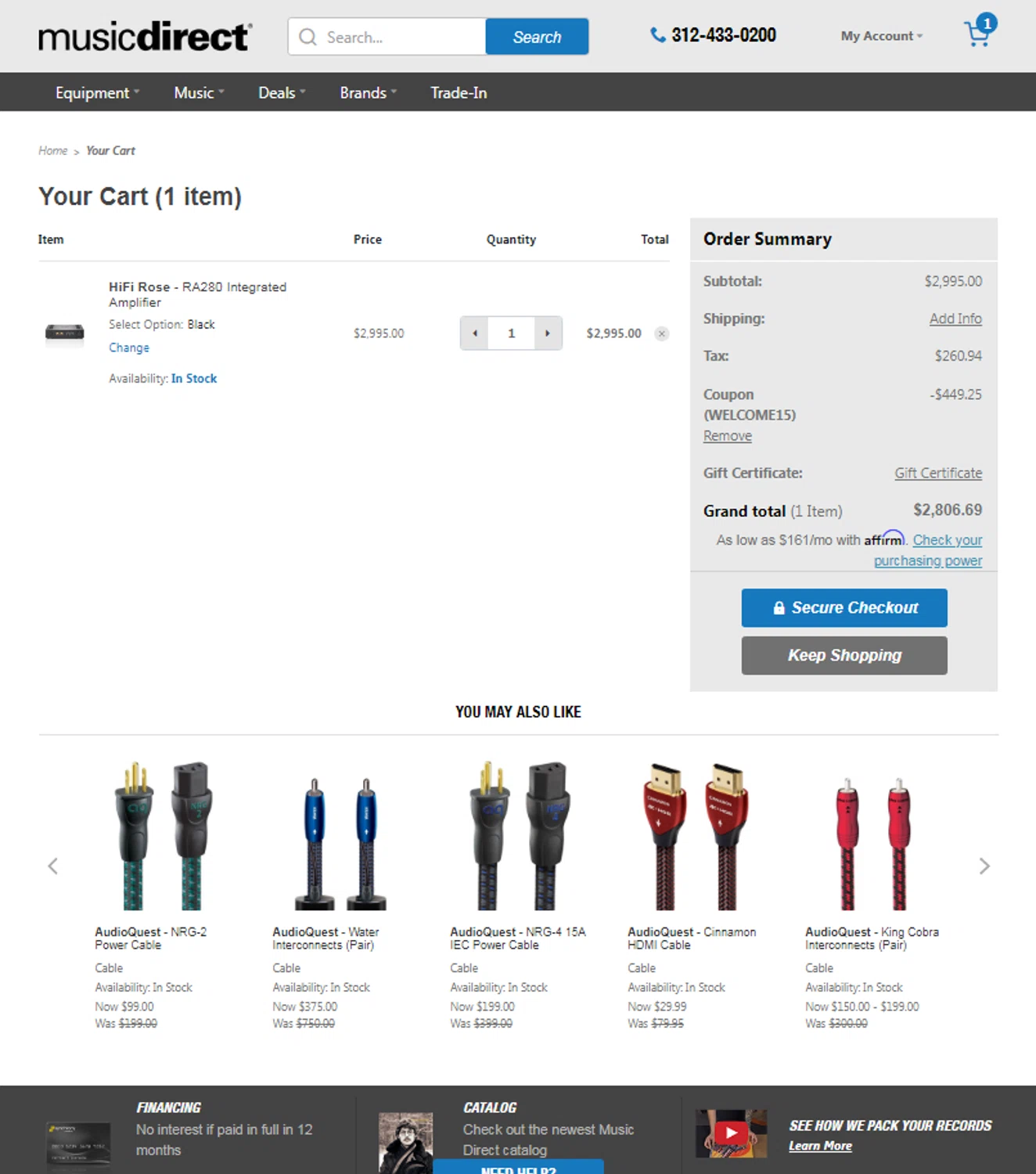 Music Direct Coupons - 15% Off | September 2024