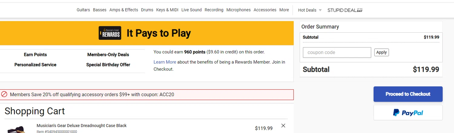 Musician's Friend Promo Codes – 10% Off | February 2024