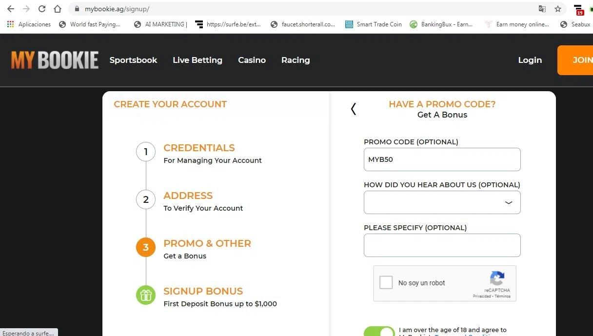 MyBookie Promo Codes - 10% Off | October 2024