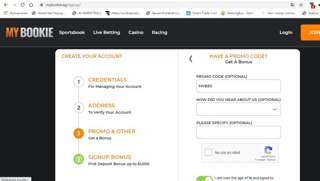 MyBookie Promo Codes - $125 Off (2 Verified) Jun 2025