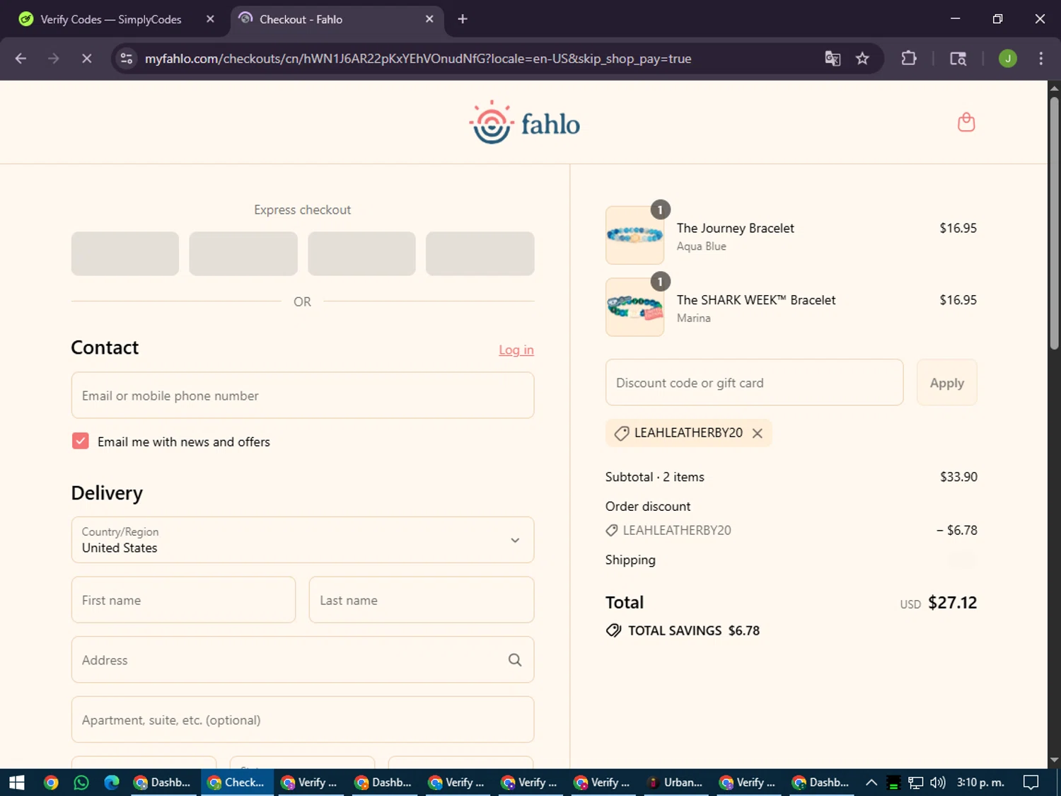Fahlo Discount Codes - 20% Off (95 Verified) Nov 2025