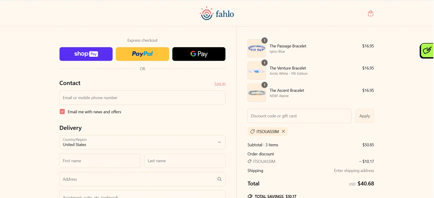Fahlo Discount Codes (9 Verified) - 30% Off w/Code Apr 2025