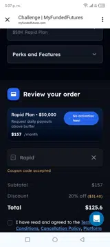 My Funded Futures Promo Codes - 20% Off May 2026