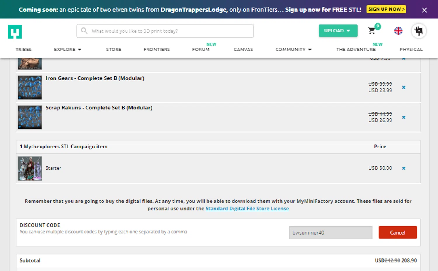 MyMiniFactory Discount Codes - 50% Off | September 2024