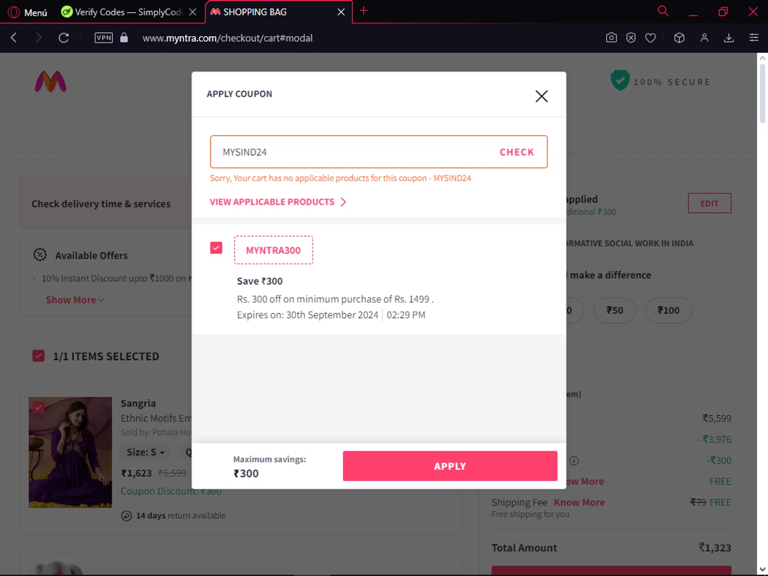 Myntra Promo Codes – 50% Off | July 2024