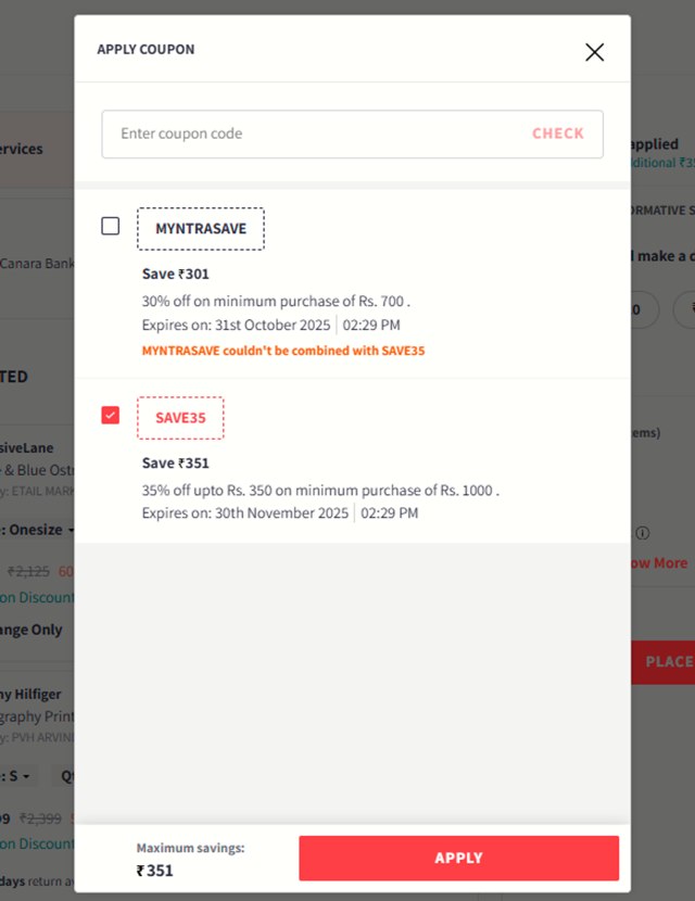 Myntra Discount Codes - 35% Off (7 Verified) Aug 2025