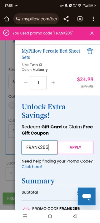 MyPillow Discount Codes - 70% Off (9 Verified) Jun 2025