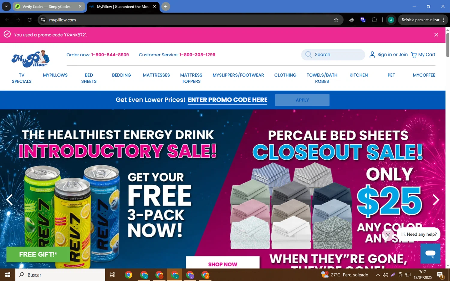 MyPillow Promo Codes (9 Verified) - 50% Off w/Code May 2025