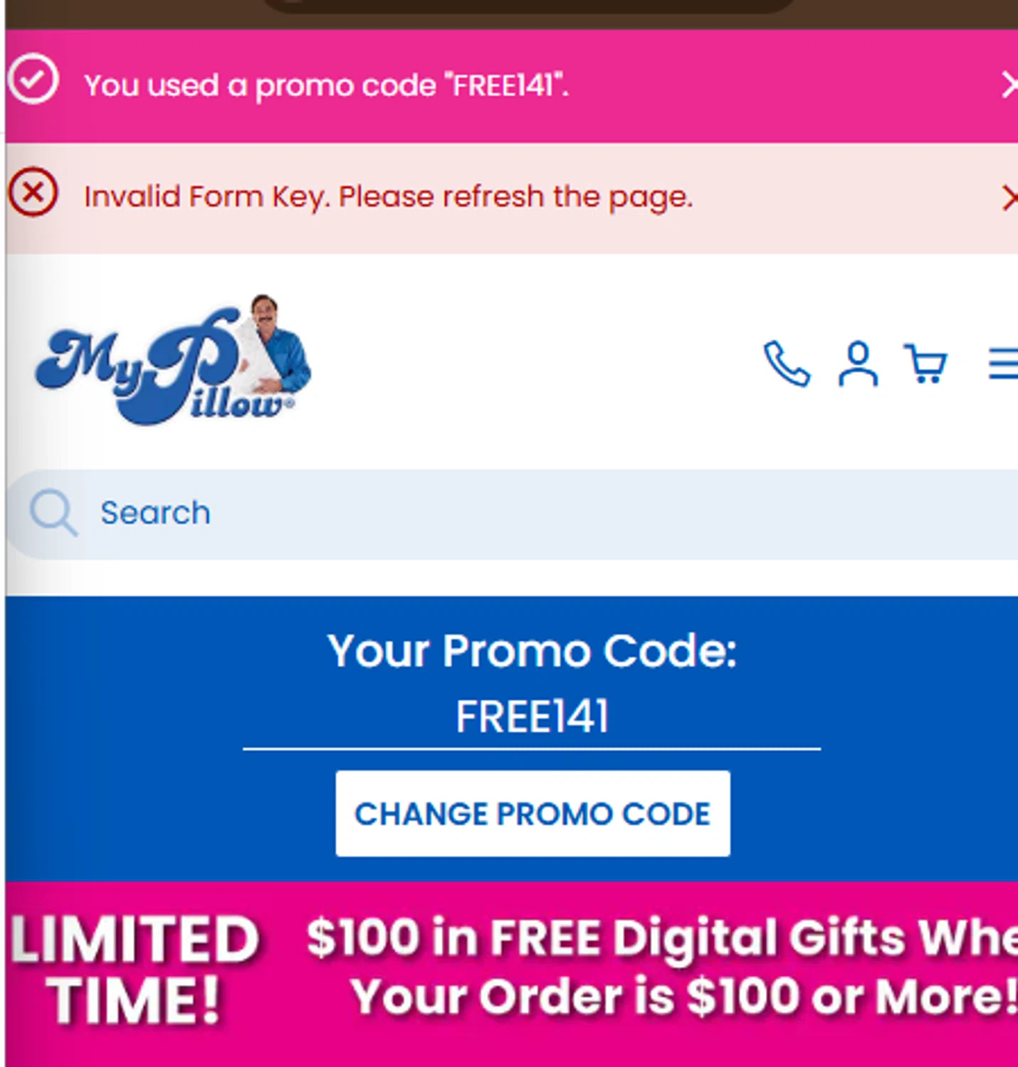 MyPillow Promo Codes (9 Verified) - 50% Off w/Code May 2025