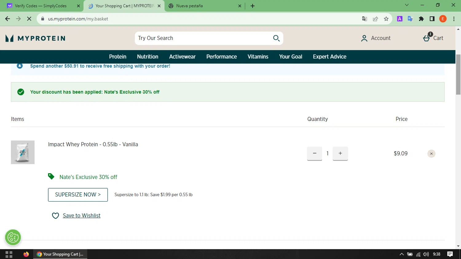 60% off Myprotein Promo Codes | September 2023 | SimplyCodes