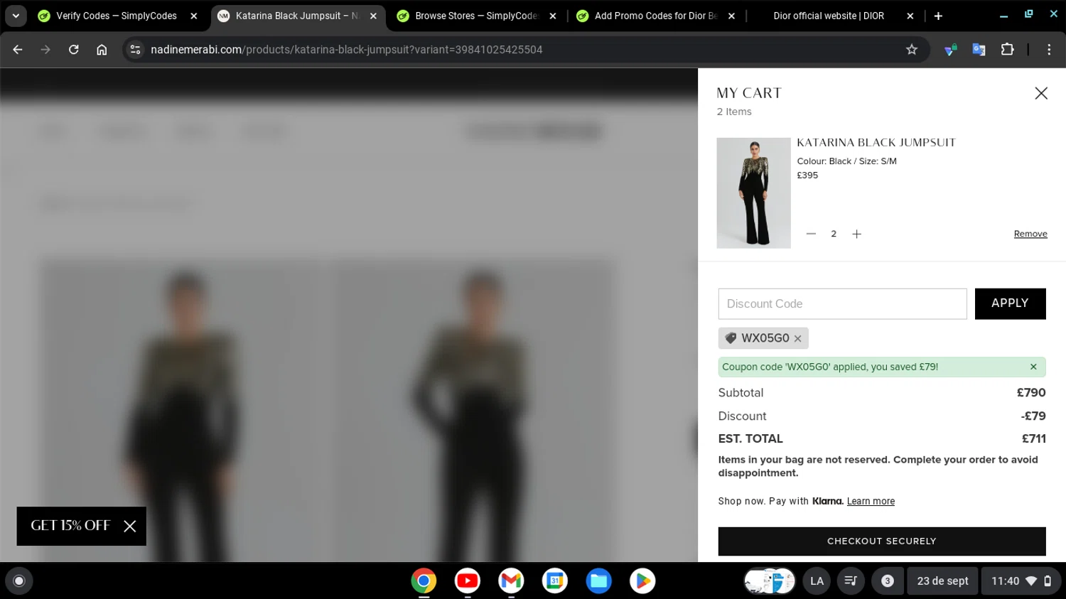 Nadine Merabi Discount Codes - 10% Off | November 2024