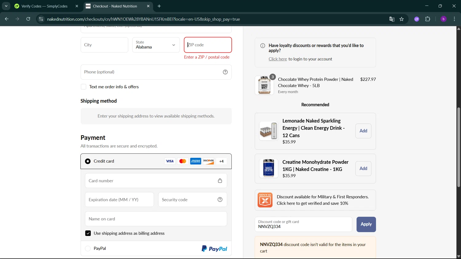 Naked Nutrition Promo Codes - 20% Off Oct 2025