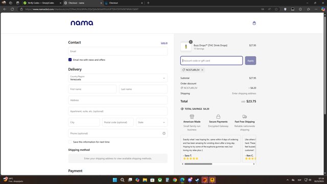 Nama Discount Codes (1 Verified) - 15% Off w/Code Apr 2025