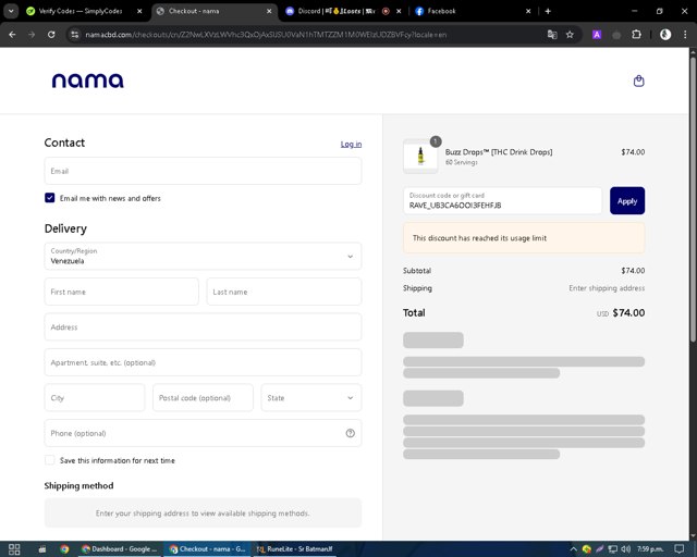 Nama Discount Codes (3 Verified) - $5 Off Sitewide May 2025