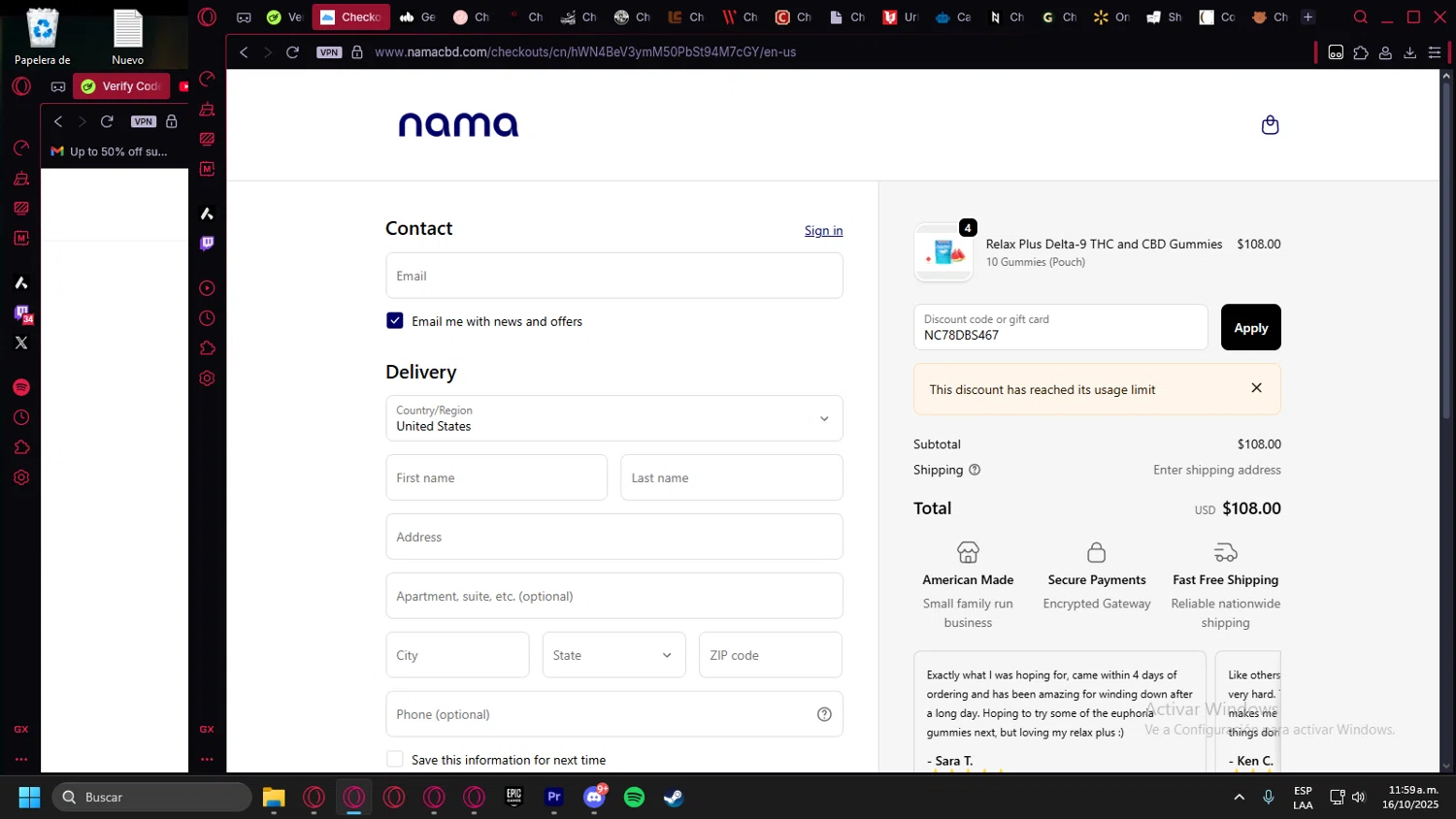 Nama Promo Codes - $5 Off Sitewide (3 Verified) Jan 2026