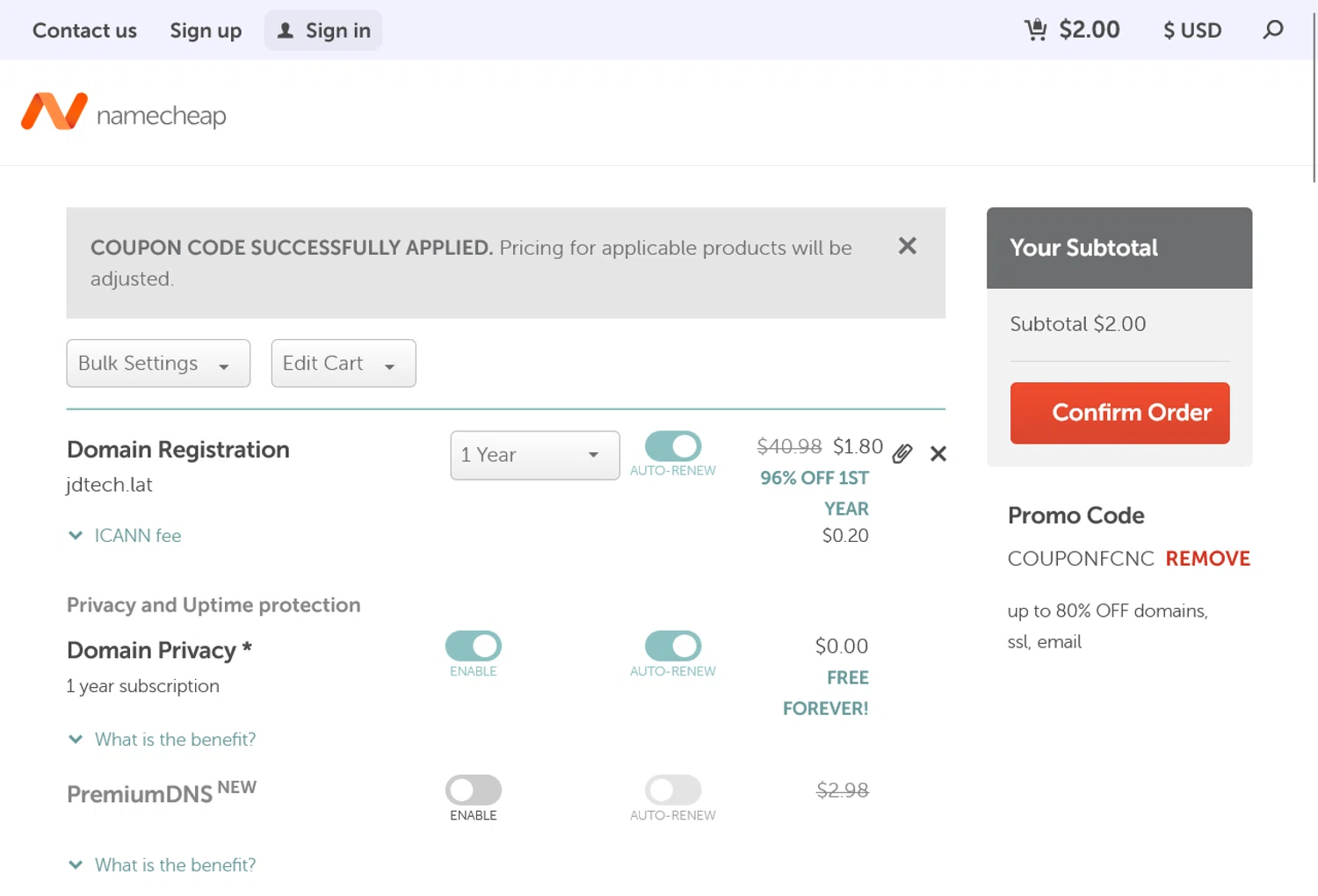 Namecheap Promo Codes - 30% Off (13 Verified) Dec 2025
