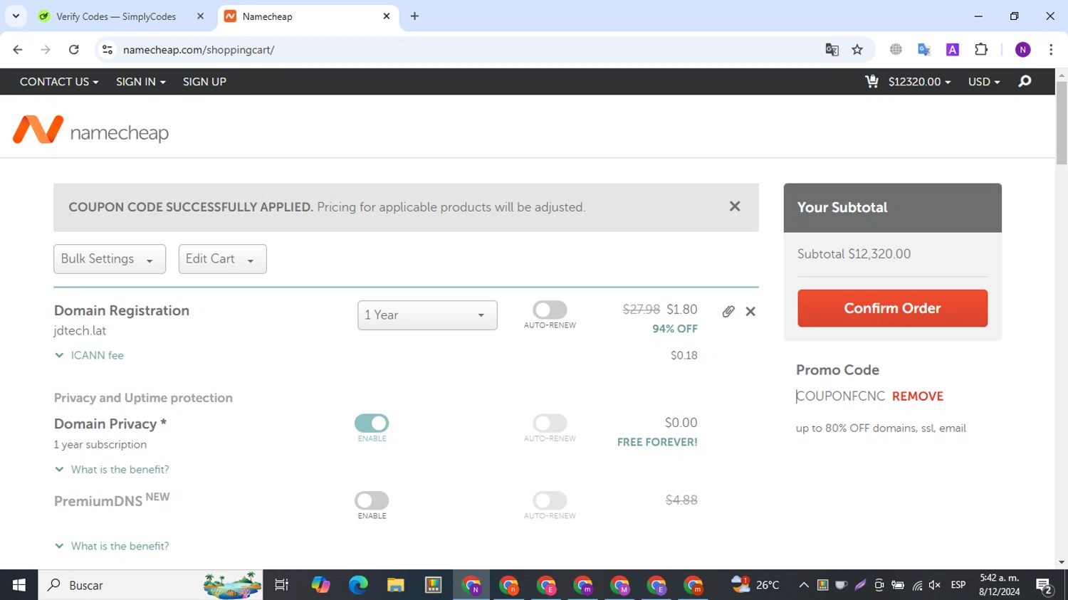 Namecheap Promo Codes - 30% Off | December 2024