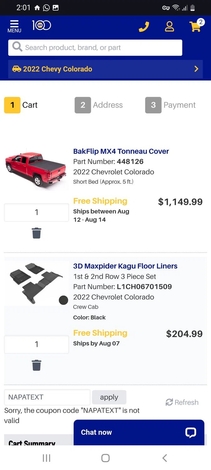 NAPA Auto Parts Promo Codes (10 Verified) - 20% Off Sep 2025