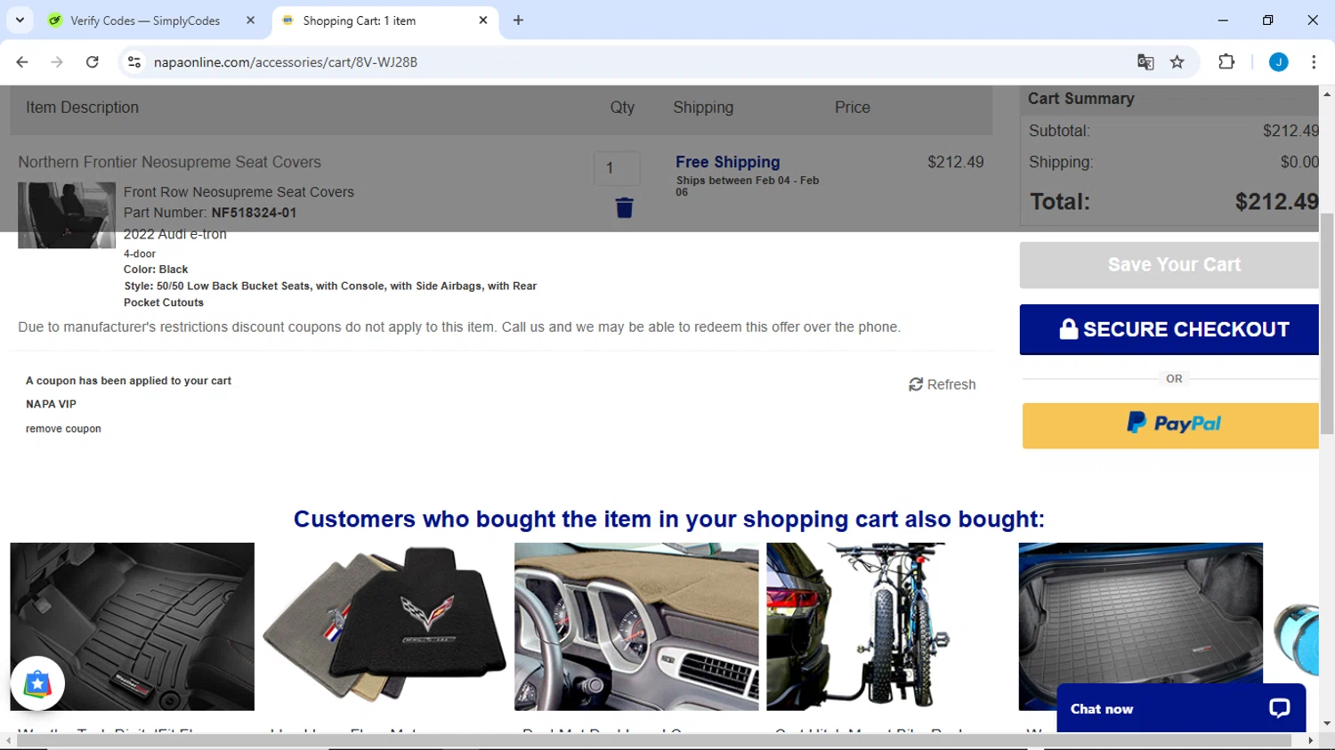 NAPA Auto Parts Promo Codes (12 Verified) - 20% Off Feb 2025