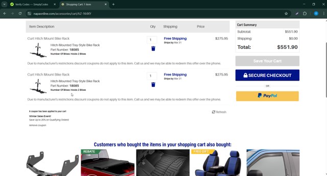 NAPA Auto Parts Promo Codes (9 Verified) - 20% Off Mar 2025