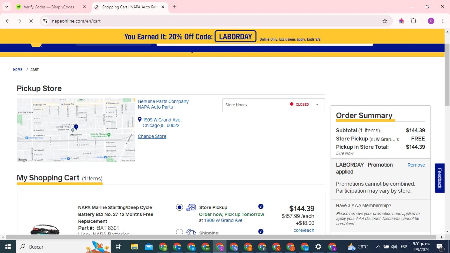 NAPA Auto Parts Promo Codes - 7% Off | September 2024