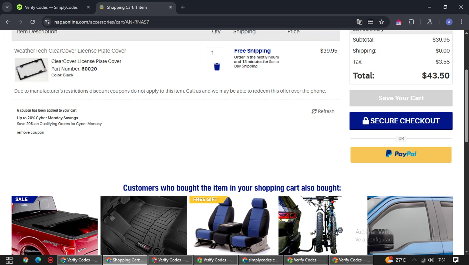 NAPA Auto Parts Promo Codes (9 Verified) - 20% Off Mar 2025