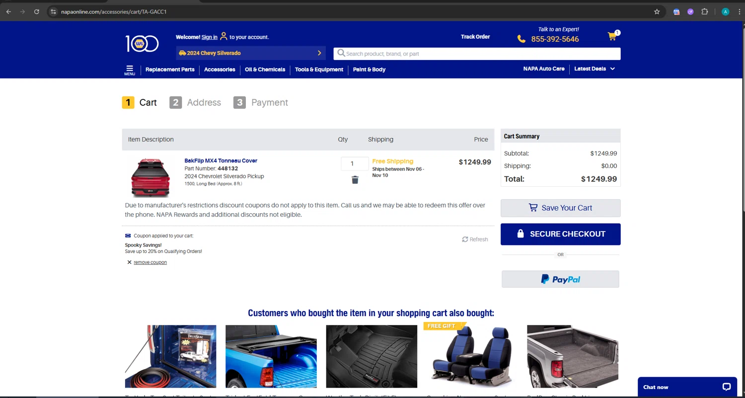 NAPA Auto Parts Promo Code - 20% Off (Verified) Nov 2025