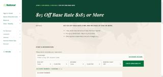 National Car Rental Promo Codes - $30 Off Coupons Oct 2025