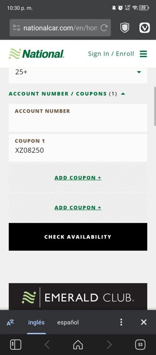 National Car Rental Promo Codes - $30 Off Coupons Sep 2025