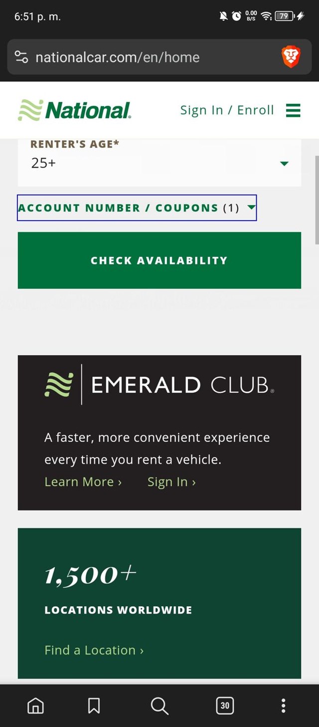National Car Rental Promo Codes - $30 Off Coupons Sep 2025