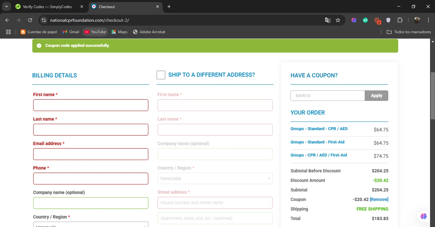 National CPR Foundation Promo Code - 10% Off Dec 2025