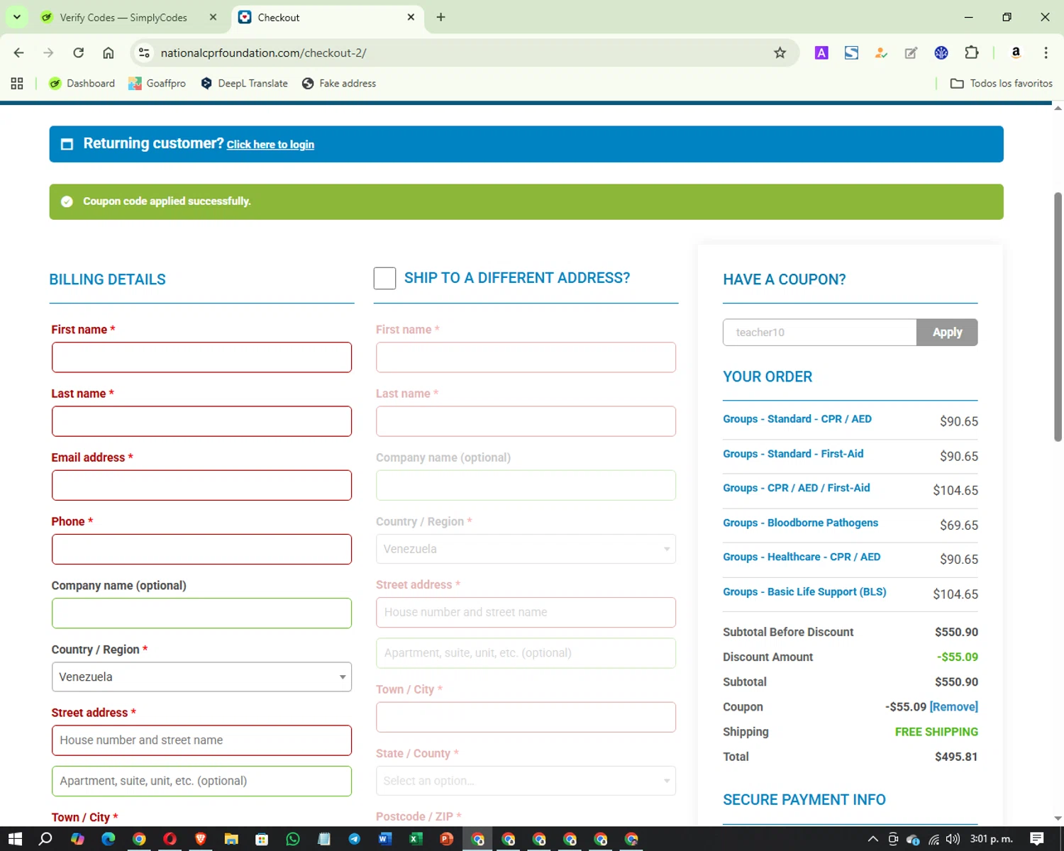 National CPR Foundation Promo Code - 10% Off Dec 2025