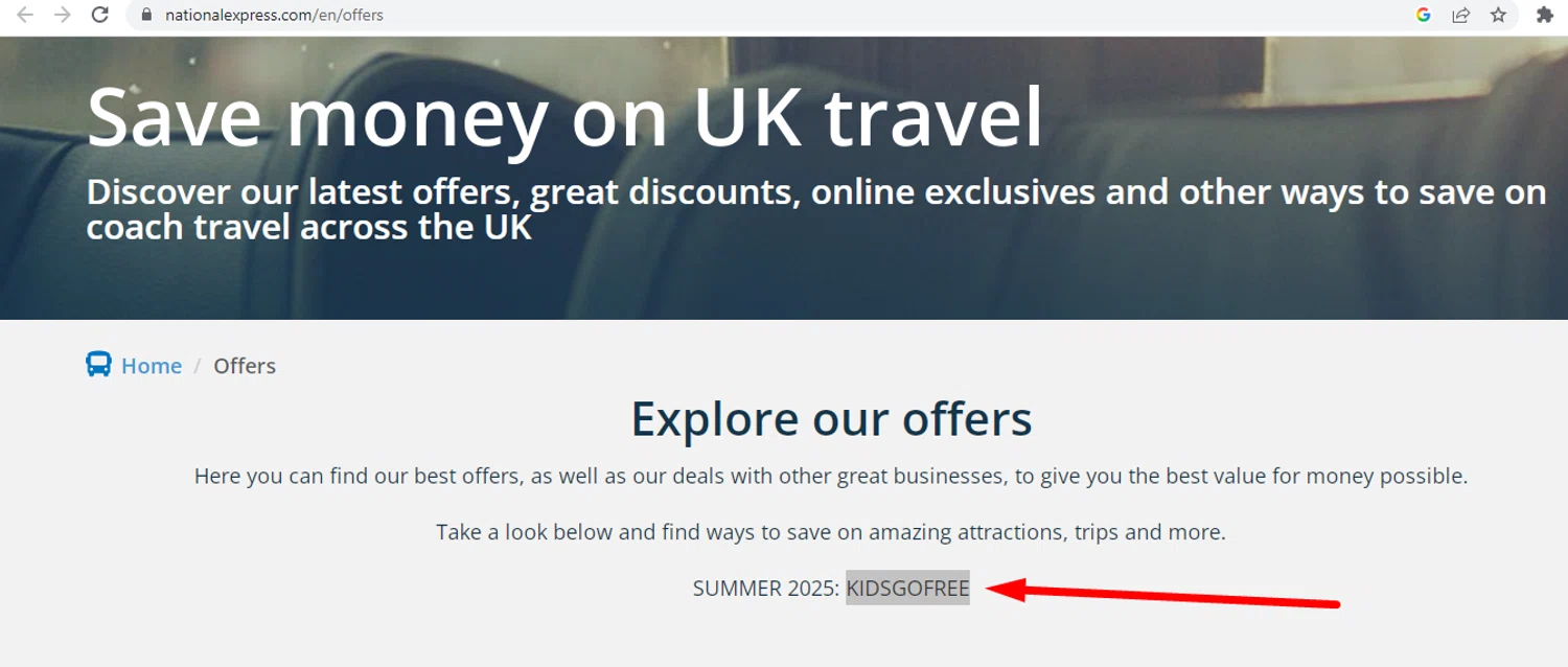 National Express Promo Code - 15% Off (Verified) Jan 2026